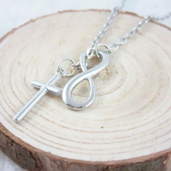Jewelry | Infinity Cross Necklace | Poshmark